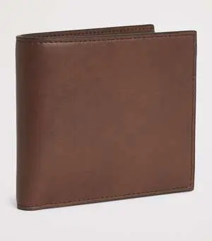 Thom Browne Leather Bifold Wallet - Brown