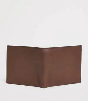 Thom Browne Leather Bifold Wallet - Brown
