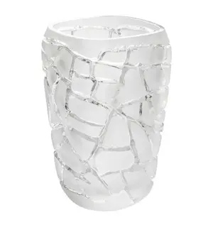 Lalique Crystal Magnitude Vase - Clear