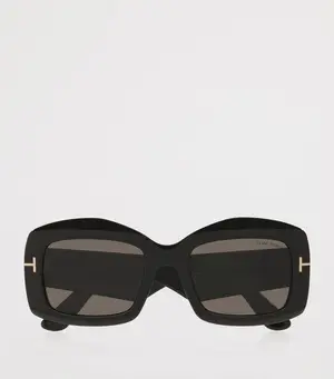 TOM FORD Acetate Venetia Sunglasses - Black