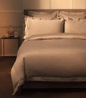 Harrods Brompton Ii Oxford Pillowcase Pair - Grey