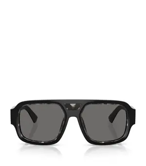 Dolce & Gabbana Pilot Sunglasses - Black