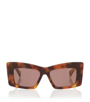 Gucci Acetate Sunglasses - Brown