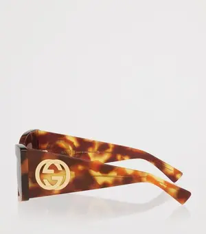 Gucci Acetate Sunglasses - Brown