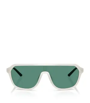 Oliver Spencer R-12 Goggle Sunglasses - White