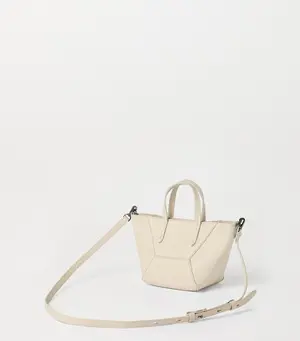 Brunello Cucinelli Bc Duo Mini Tote Bag - Ivory