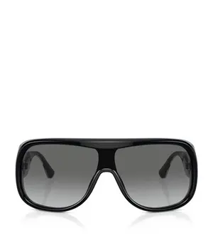 FERRARI Acetate Sunglasses - Black