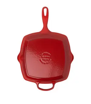 LE CREUSET Cast Iron Square Grillit - Red