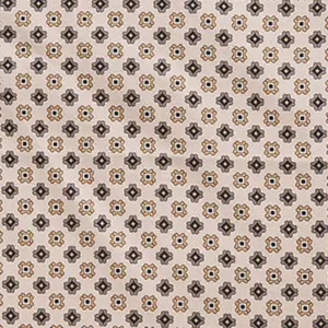 Canali Silk Tile Print Pocket Square - Beige
