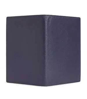 ETTINGER Leather Capra Passport Case - Blue