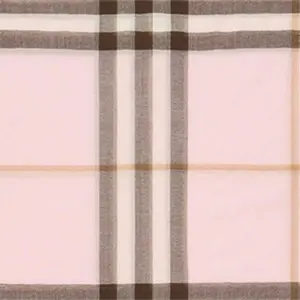 Burberry Wool Check Scarf - Pink