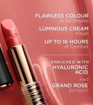 LANCOME L'absolu Rouge Cream Lipstick - Red