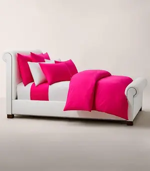 Ralph Lauren Cotton Polo Player Duvet Cover - Pink