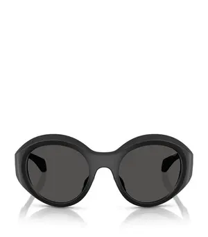 Moncler Injected Furturo Me8005 Sunglasses - Black