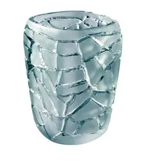 Lalique Crystal Magnitude Vase - Blue