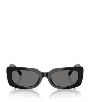 JIMMY CHOO Acetate Jc5029u Sunglasses - Black