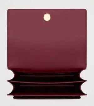 Saint Laurent Small Sunset Shoulder Bag - Red