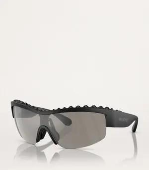 SWAROVSKI Embellished Sk6014 Sunglasses - Black