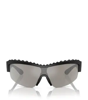 SWAROVSKI Embellished Sk6014 Sunglasses - Black