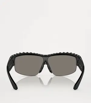 SWAROVSKI Embellished Sk6014 Sunglasses - Black