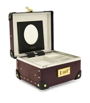 GLOBE-TROTTER Centenary Jewellery Case - Burgundy