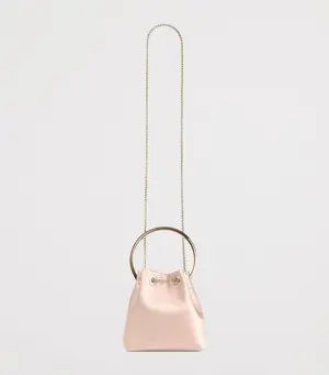 JIMMY CHOO Bon Bon Top-handle Bag - Nude