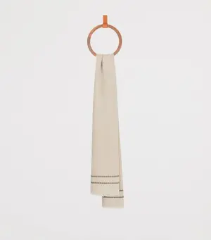 Loewe X Paula's Ibiza Cotton Anagram Jacquard Pareo - Beige