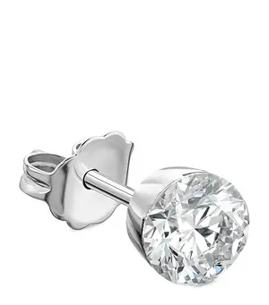 MARIA TASH Diamond Single Stud Earring - White