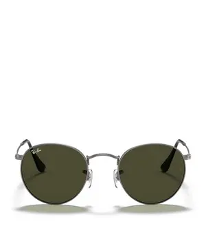 Ray-ban Round Metal Sunglasses - Grey