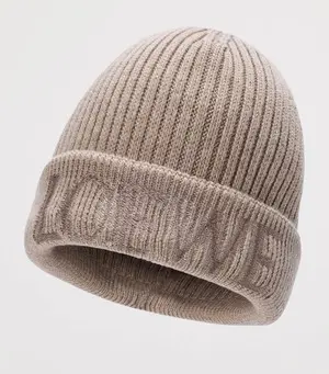 Loewe Wool Logo Beanie - Beige
