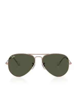 Ray-ban Metal Sunglasses - Gold
