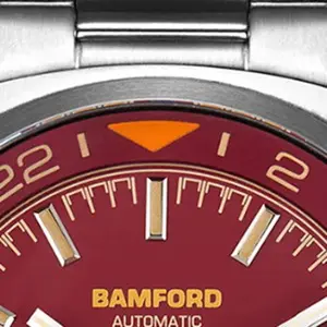 BAMFORD LONDON Gmt Stainless Steel Watch