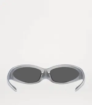 Balenciaga Injected 6e000284 Sunglasses - Silver