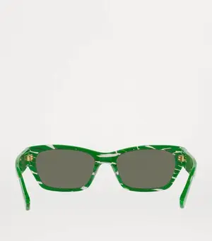 Bottega Veneta Rectangular Sunglasses