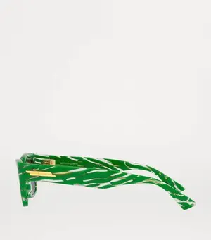 Bottega Veneta Rectangular Sunglasses