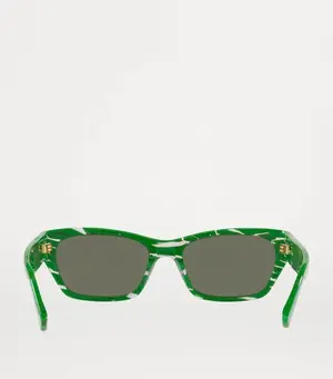 Bottega Veneta Rectangular Sunglasses