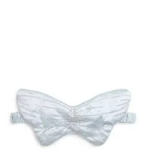 MANITO Silk Butterfly Eye Mask - Blue
