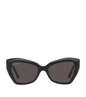 Balenciaga Acetate Sunglasses - Black