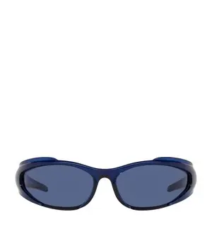 Balenciaga Injected 6e000285 Sunglasses - Blue