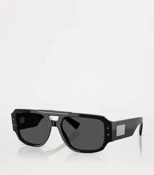 Dolce & Gabbana Acetate Pilot Sunglasses