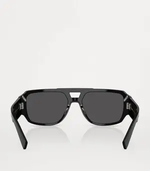 Dolce & Gabbana Acetate Pilot Sunglasses