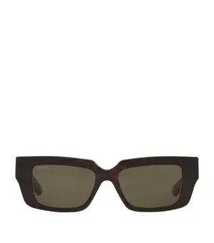 Gucci Acetate Gg1529s Sunglasses - Brown
