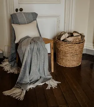 ARAMINTA CAMPBELL Alpaca-blend Fern Cushion