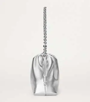 Loewe Medium Flamenco Purse - Silver