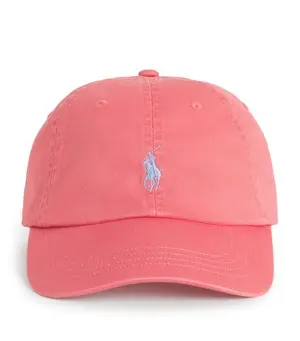 Polo Ralph Lauren Cotton Baseball Cap Red
