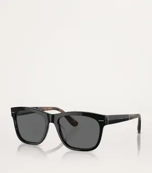 Brunello Cucinelli Acetate Bc4003s Sunglasses - Black