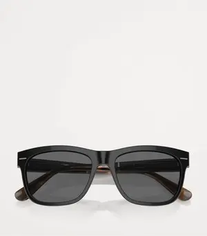 Brunello Cucinelli Acetate Bc4003s Sunglasses - Black