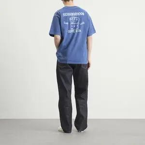 NEIGHBORHOOD Ss-14 Good Luck T-shirt - Navy