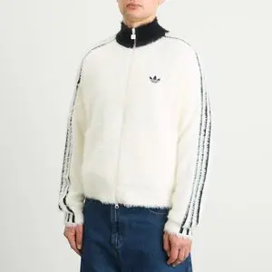 Adidas Fm Classic Track Top - Off White/black