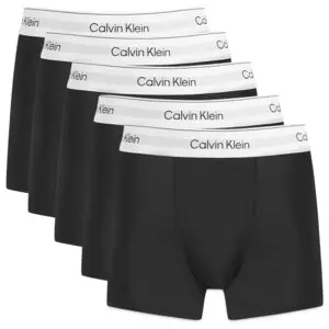 Calvin Klein Icon Relaxed Dart Trunk 5 Pack - Black